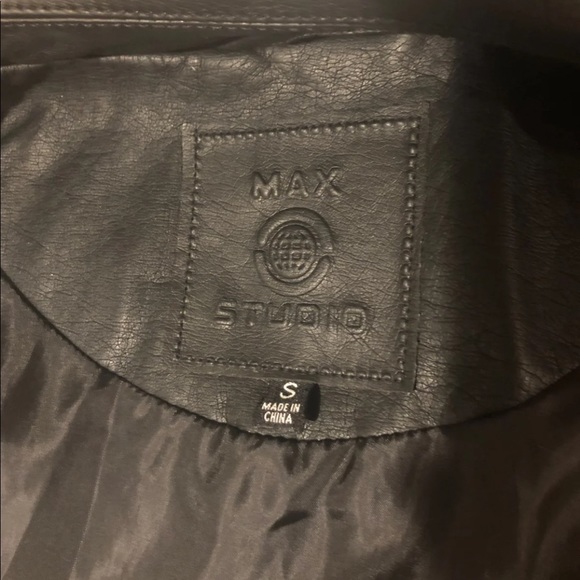 Max Studio | Jackets & Coats | Max Studio Leather Jacket | Poshmark